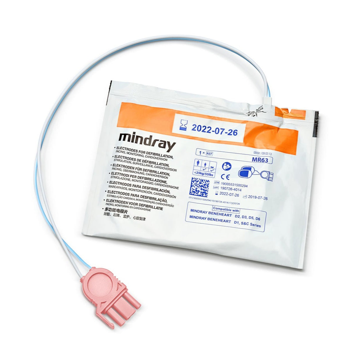Defib Pads Paediatric Mindray BeneHeart C1A/C2 AED | QureMed