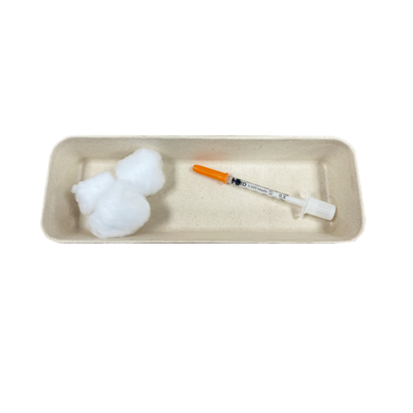 Compostable Injection Tray | QureMed