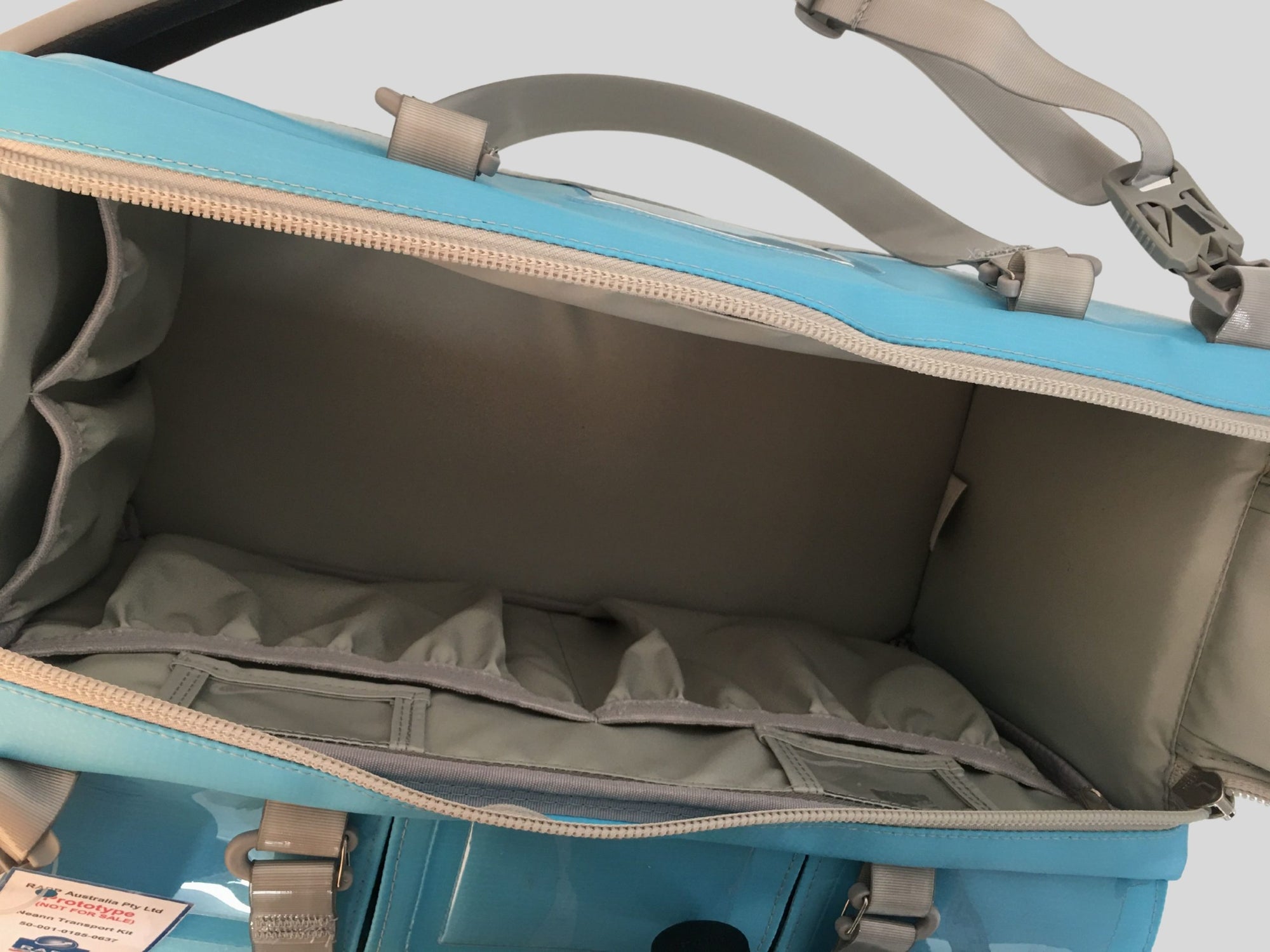 Neann Patient Transport Kit Bag Only - Blue | QureMed