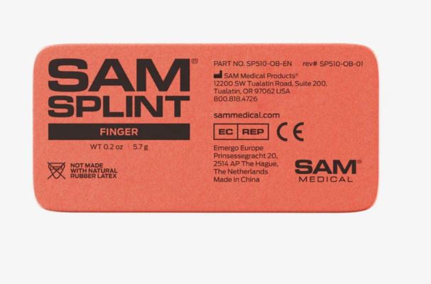 SAM Splint Finger Malleable | QureMed