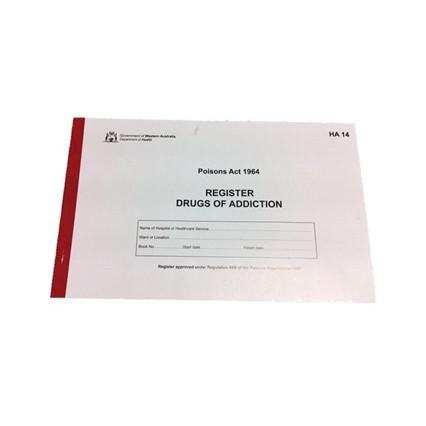 Drug Register HA14 - S8 | QureMed